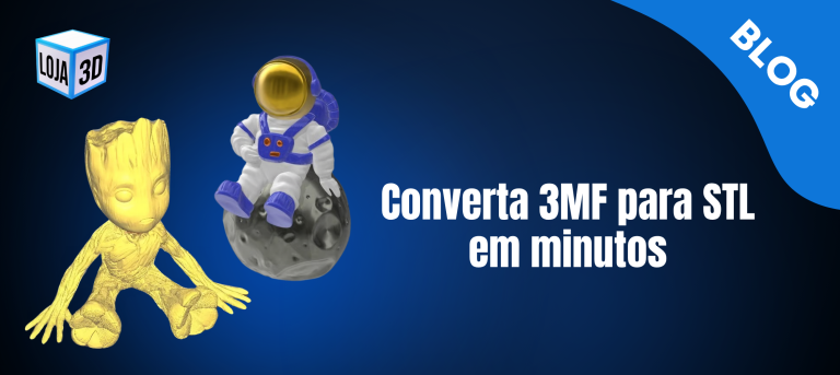 Como converter arquivos 3MF para STL - Loja 3D